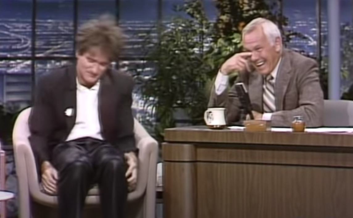Robin Williams First Appearance on the Tonight Show with Johnny Carson ...