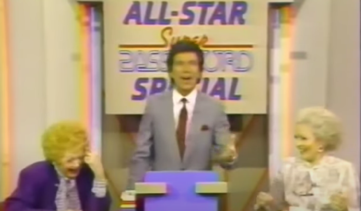 Super Password All Stars 1986 with Lucille Ball, Ann Dusenberry, Betty ...