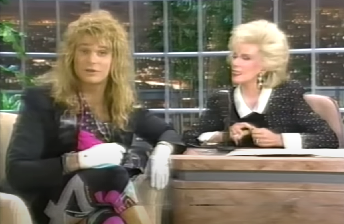 David Lee Roth on 'The Late Show' with Joan Rivers in 1986 | The '80s Ruled
